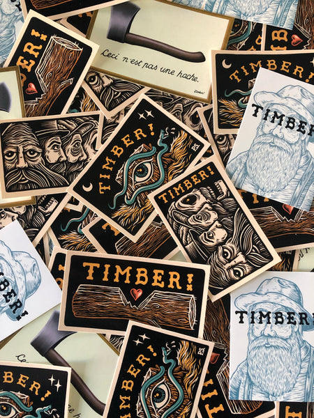 Premium sticker pack – TIMBERPS