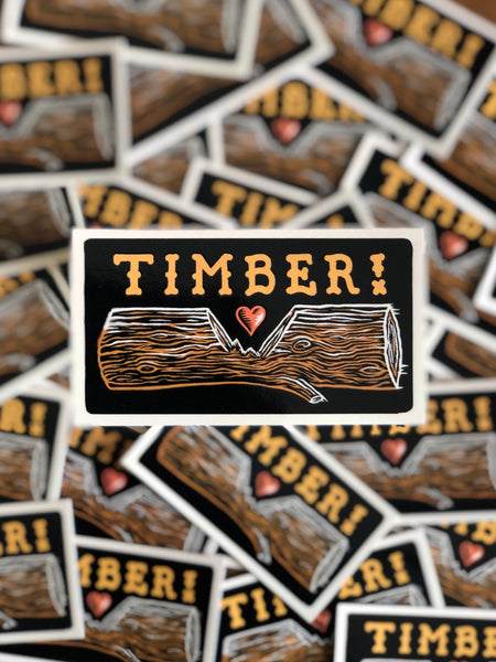 LOG vinyl sticker – TIMBERPS